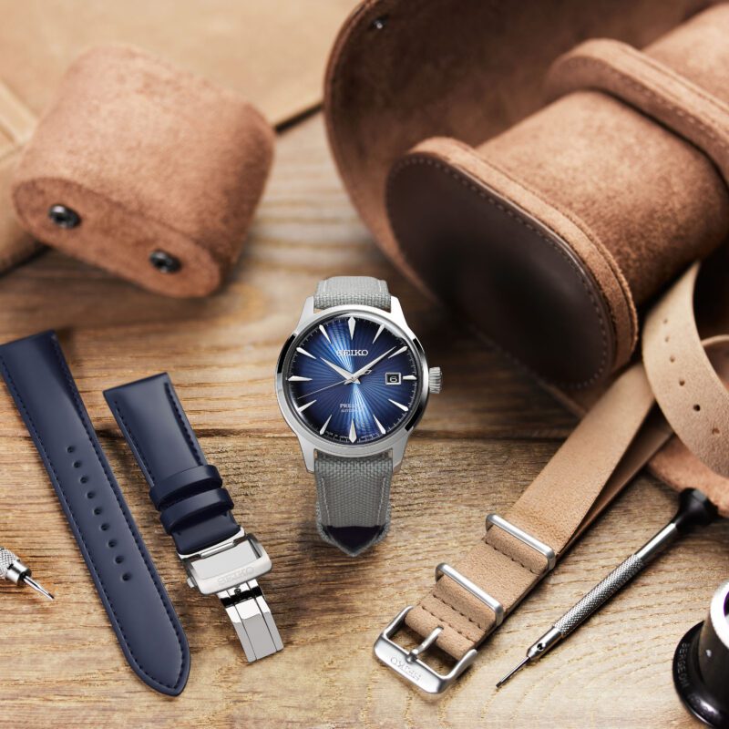 Presage Cocktail Time 'Blue Moon' SRPB41J1 | Seiko Official UK Online Store