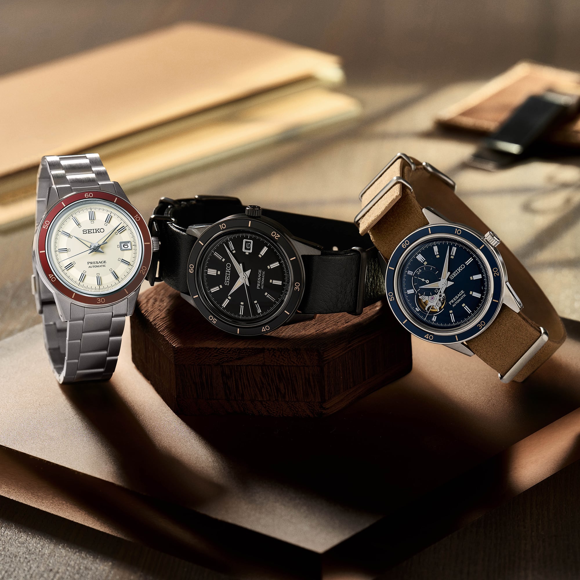 Presage Style 60s 'Denim' | Seiko Boutique | The Official UK Online Store