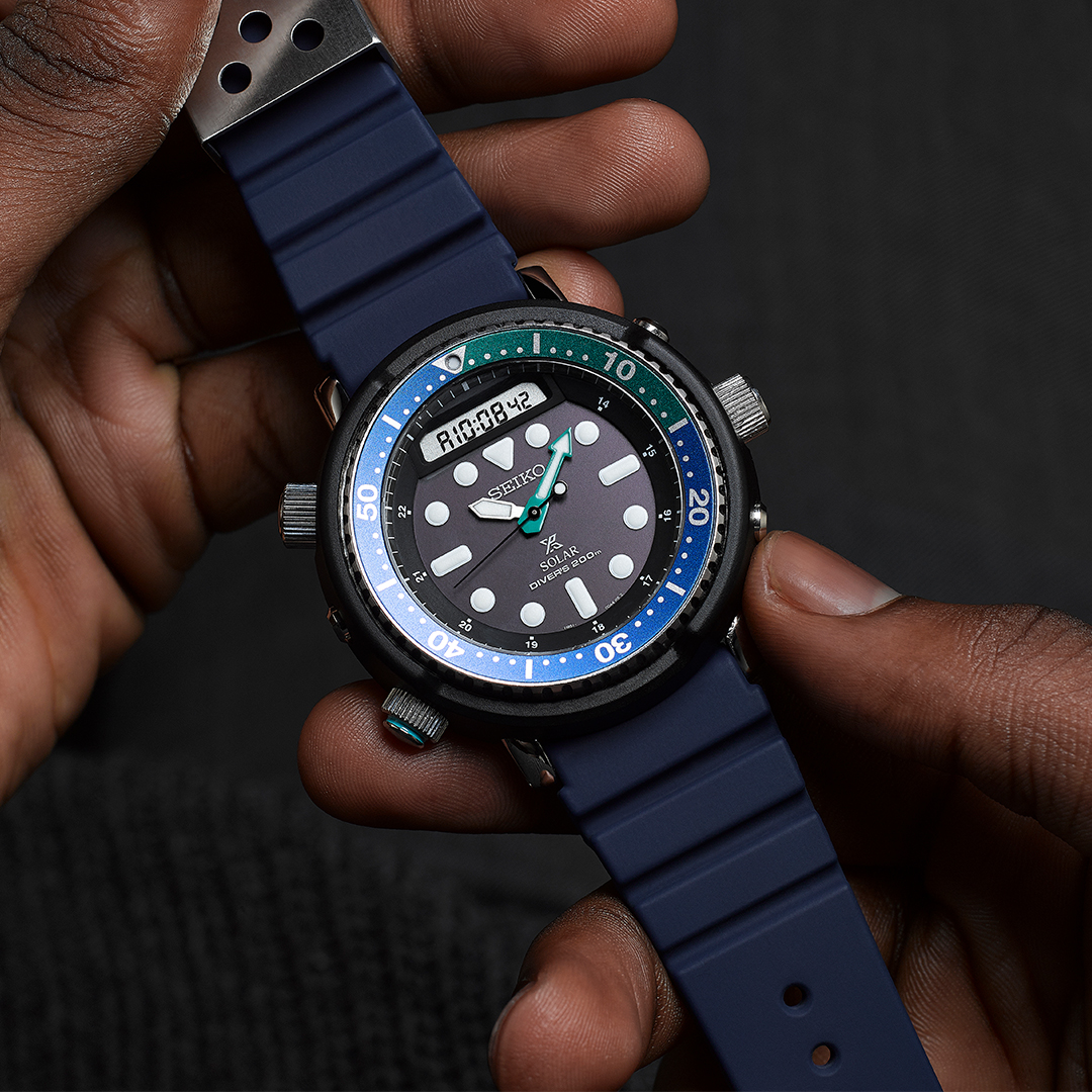 Prospex 'Tropical Lagoon' Special Edition Hybrid Diver’s | Seiko ...