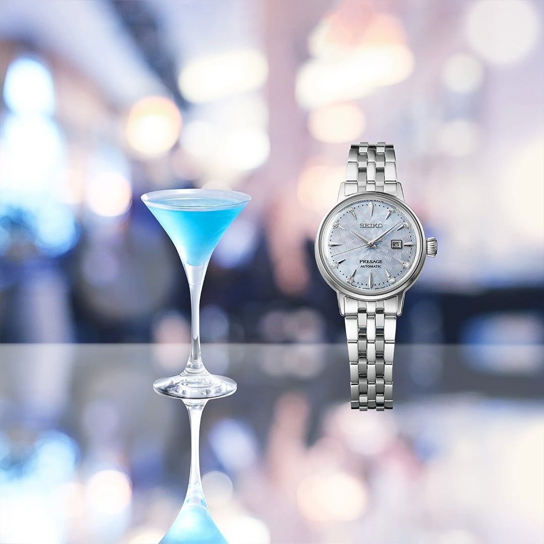 Presage Cocktail Time 'Skydiving' Diamond Twist | Seiko Boutique | The ...