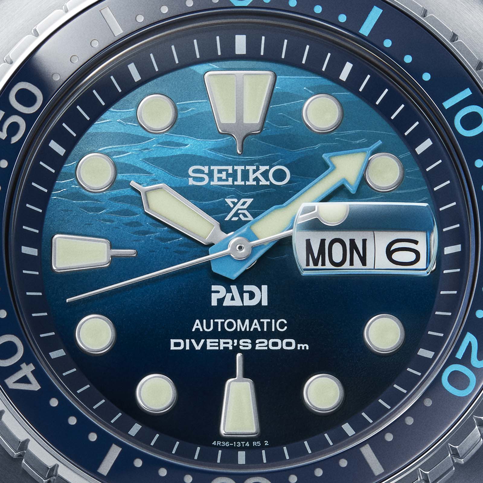 Prospex 'Great Blue' 'Turtle' Scuba PADI Special Edition SRPK01K1 ...