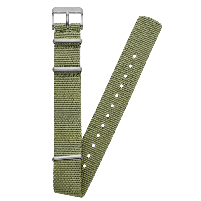 Green 'Alliance' NATO Strap 20mm | Seiko Boutique | The Official UK ...