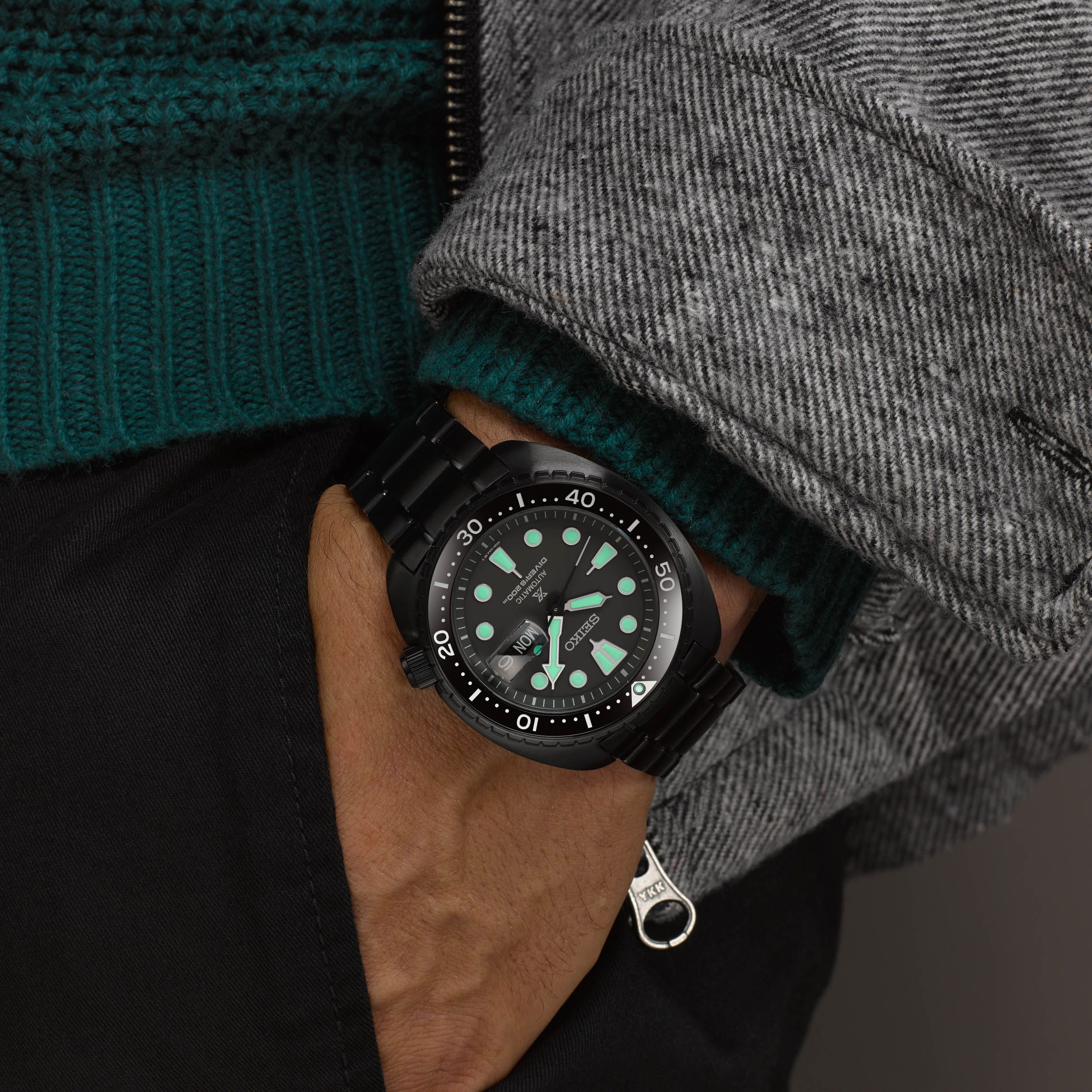 Prospex Black Series 'Night Vision' 'Turtle' Diver | Seiko Boutique ...