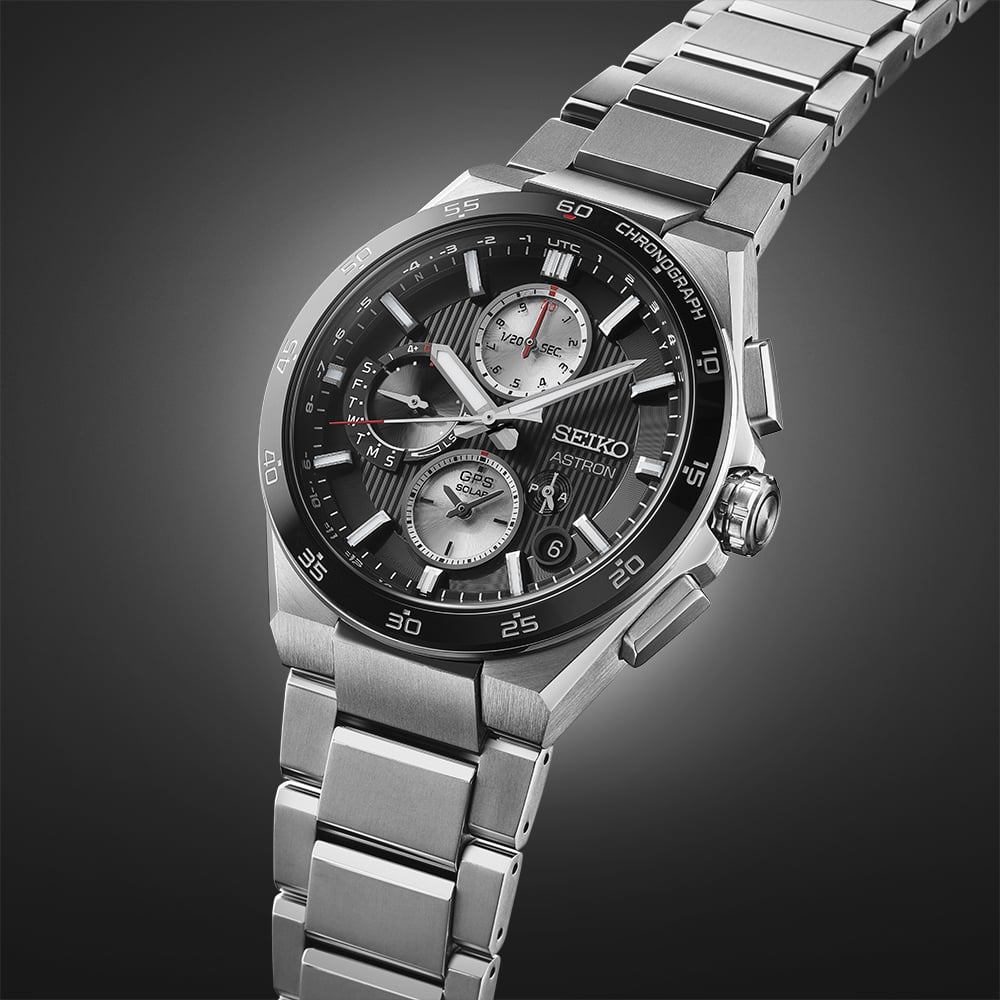 Astron ‘Night black’ 5X GPS Solar Chronograph | Seiko Boutique | The ...