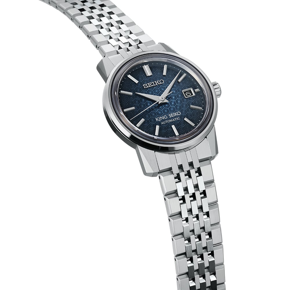 King Seiko KSK 6L ‘Kameido Blue’ | Seiko Boutique | The Official UK ...