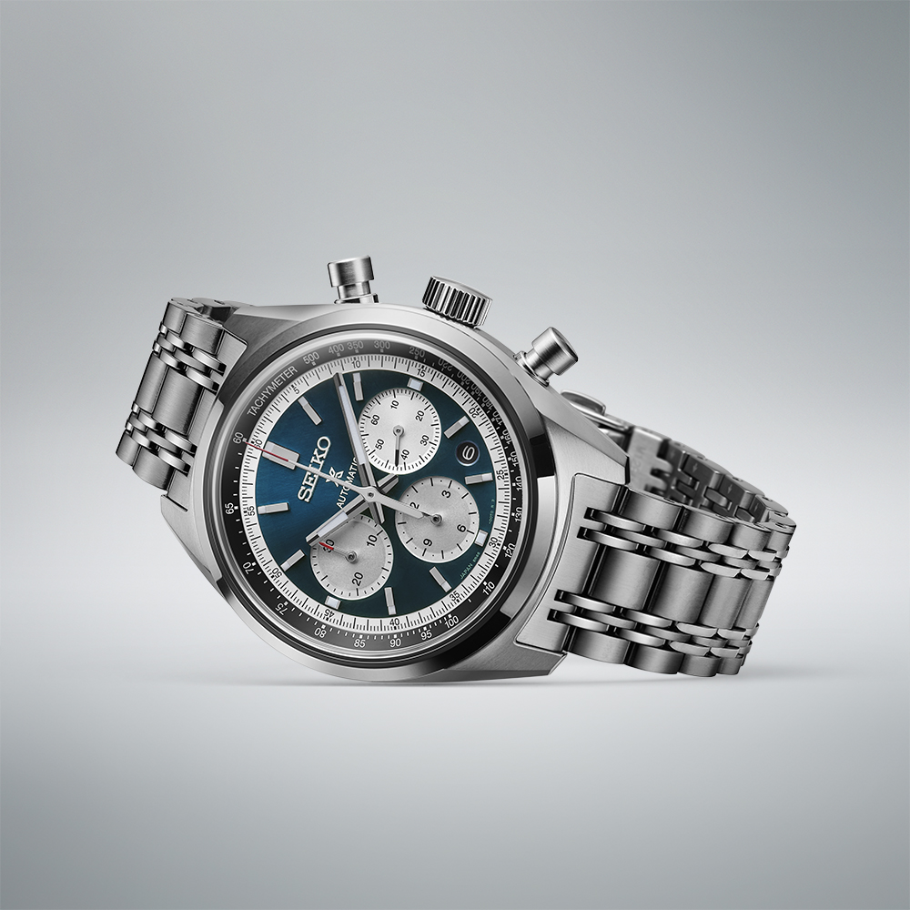 Seiko Prospex Speedtimer 'Sunrise Blue' 1973 Mechanical Chronograph ...