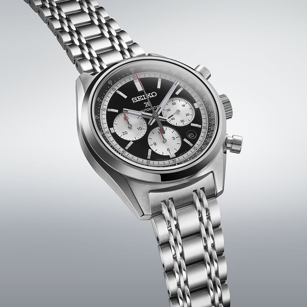 Seiko Prospex Speedtimer 'Glossy Black' 1972 Mechanical Chronograph ...