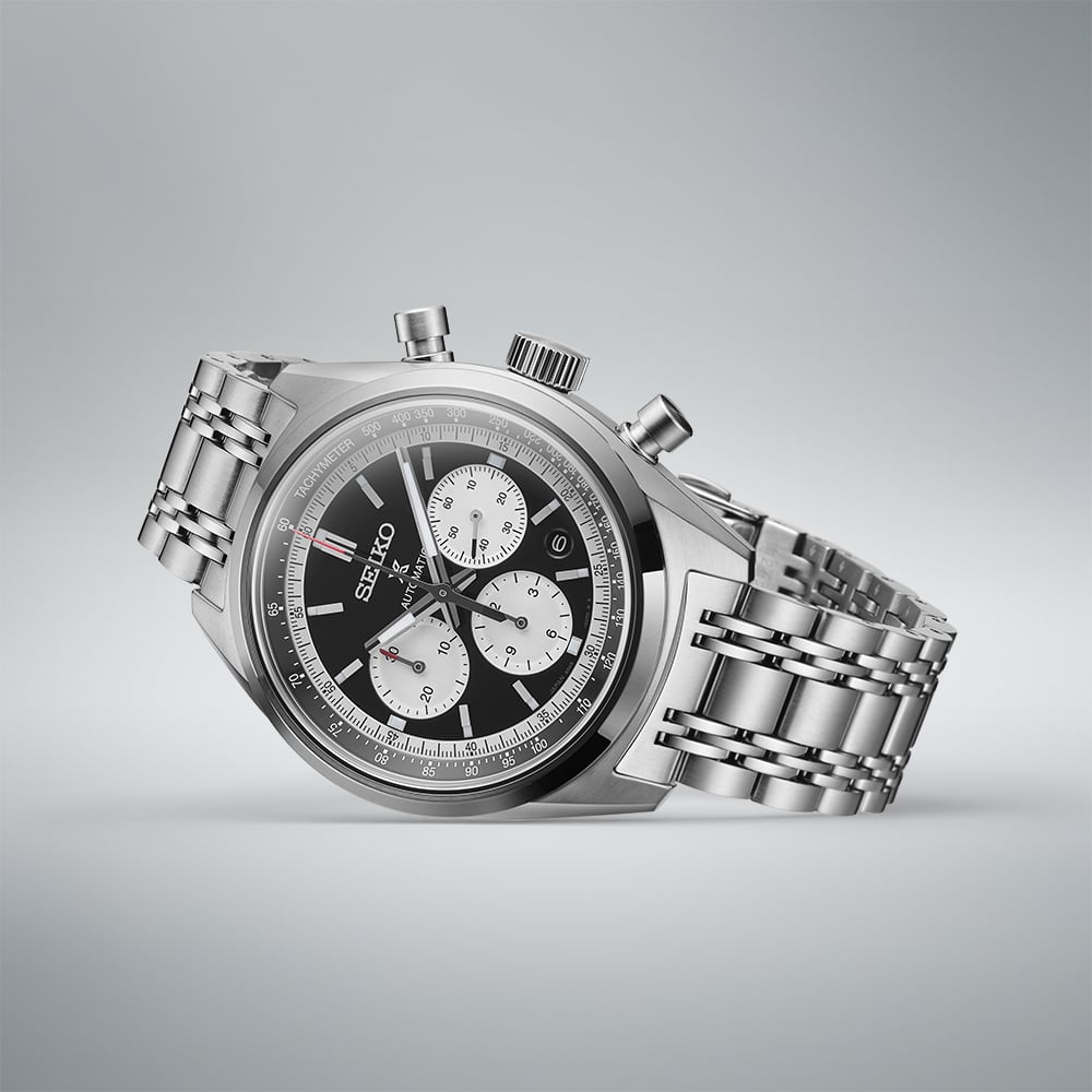 Seiko Prospex Speedtimer 'Glossy Black' 1972 Mechanical Chronograph ...