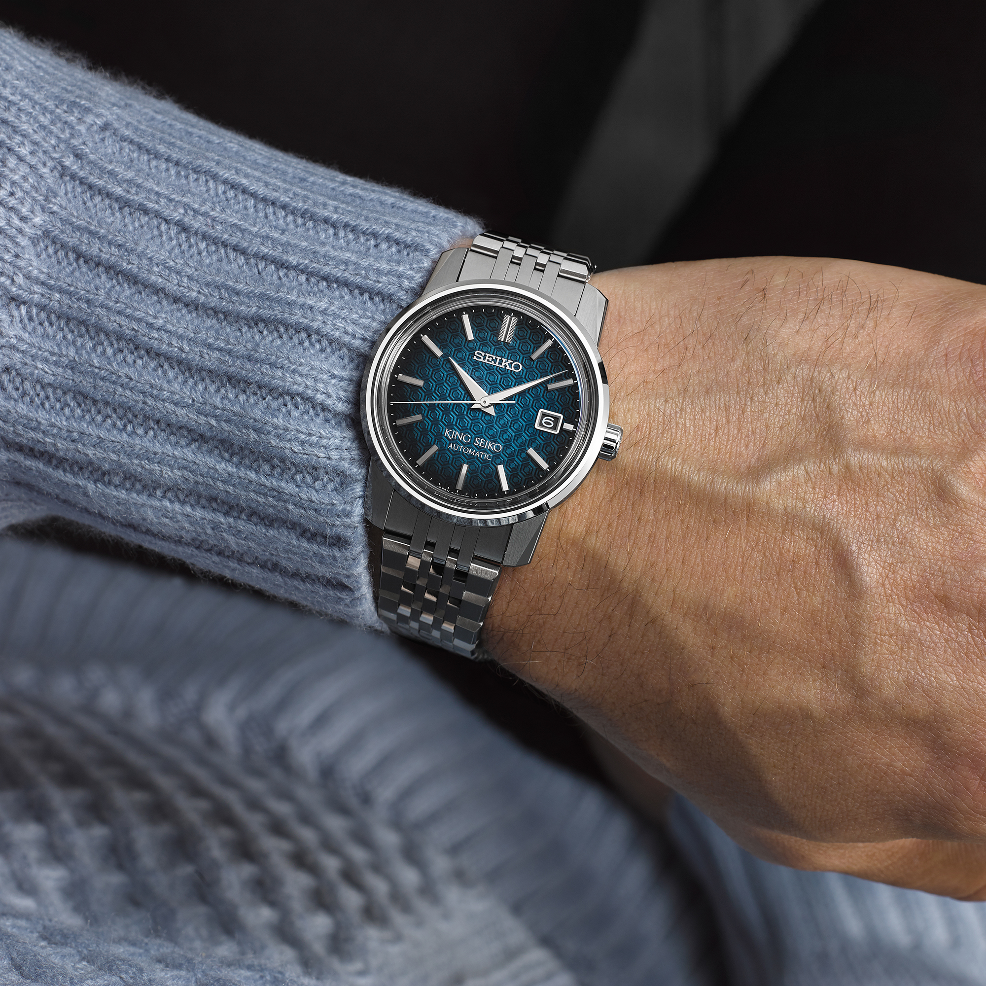 King Seiko KSK 6L ‘Kameido Blue’ | Seiko Boutique | The Official UK ...