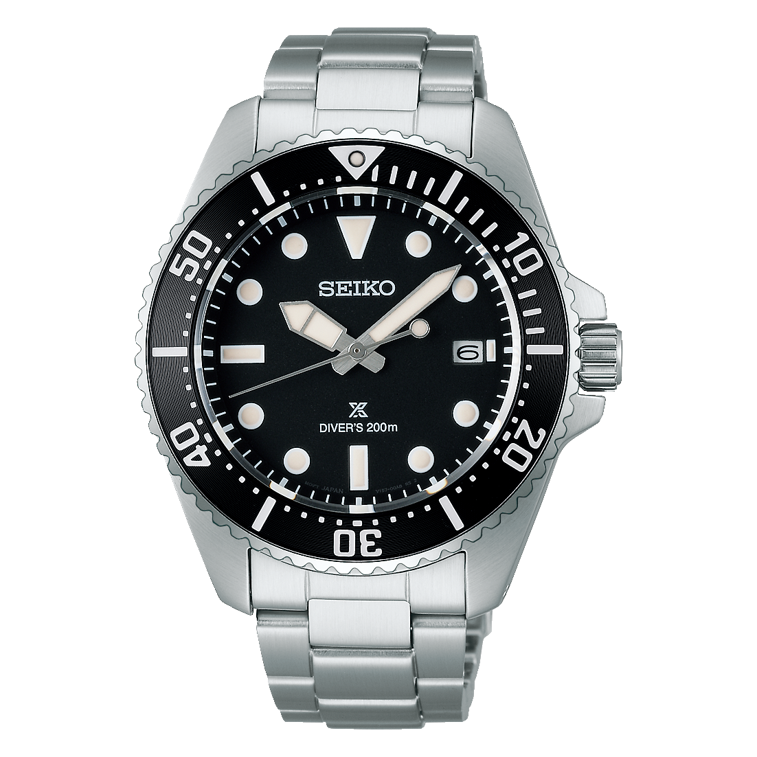 Seiko Prospex Solar Diver's in Pure Black | Seiko Boutique | The ...
