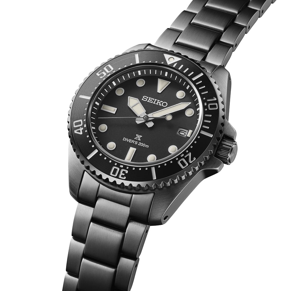 Seiko Prospex Solar Diver's in All Black | Seiko Boutique | The ...