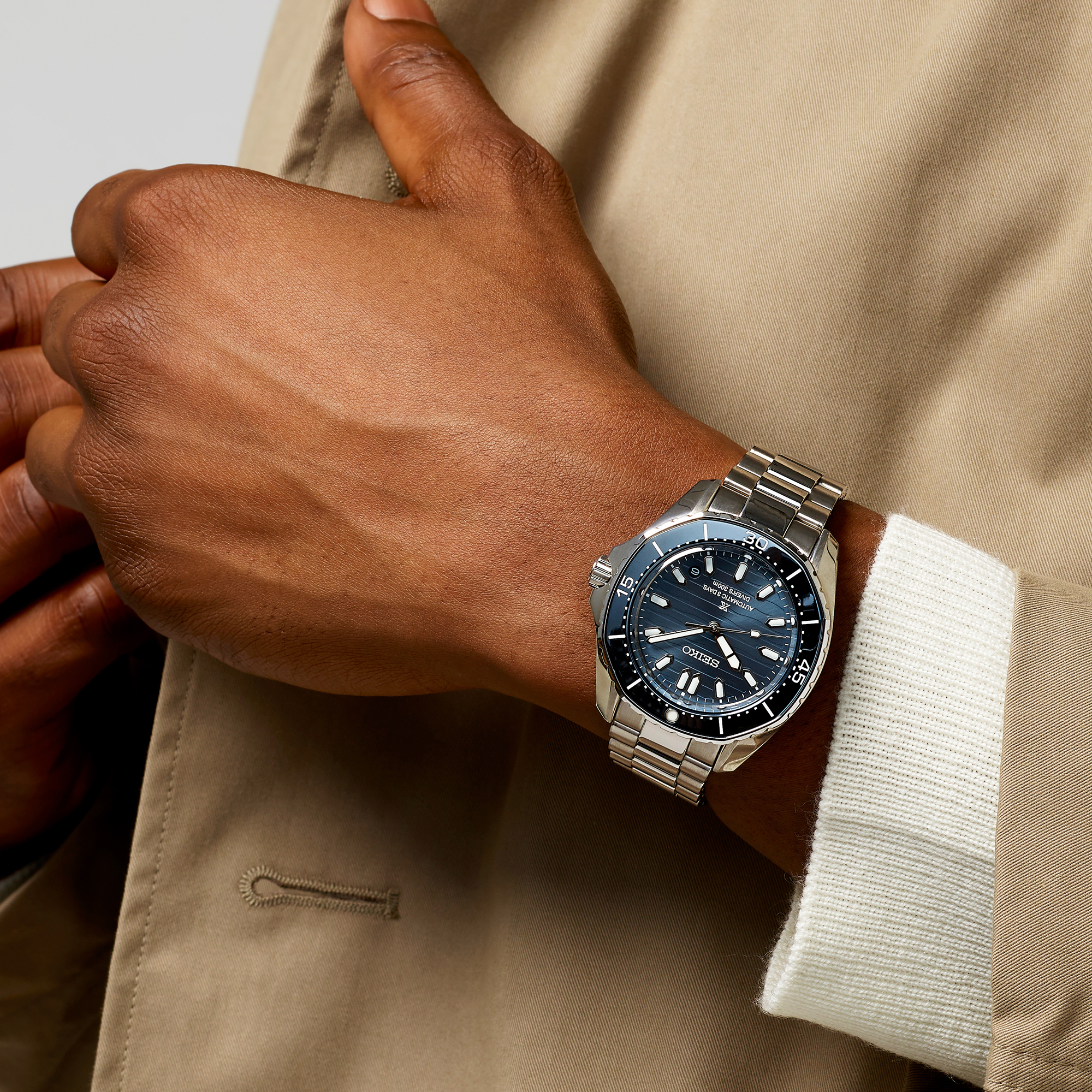 Seiko Prospex Diver's Watch – Polygonal in Coastline-cobalt | Seiko ...