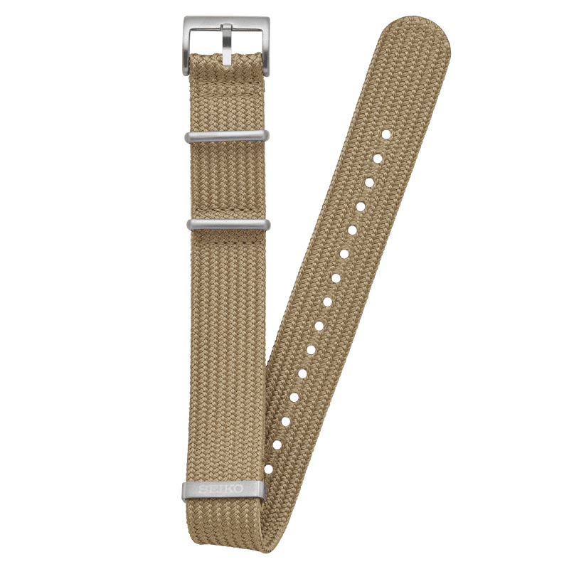 Tan 'Alliance' Seichu NATO Strap 20mm L0N3014J0 | Seiko Official UK ...
