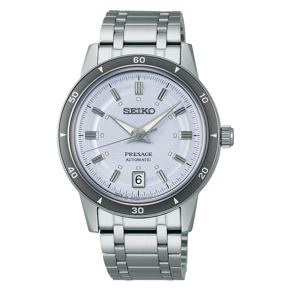 Seiko Presage Style 60s in Silvery Violet | Seiko Boutique | The ...