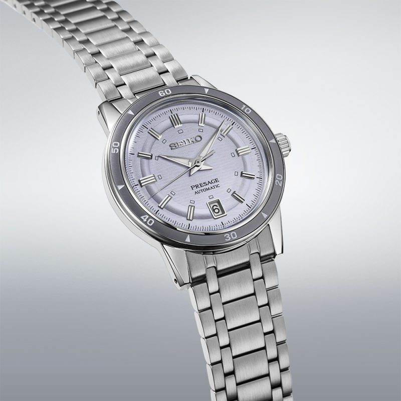 Seiko Presage Style 60s in Silvery Violet | Seiko Boutique | The ...