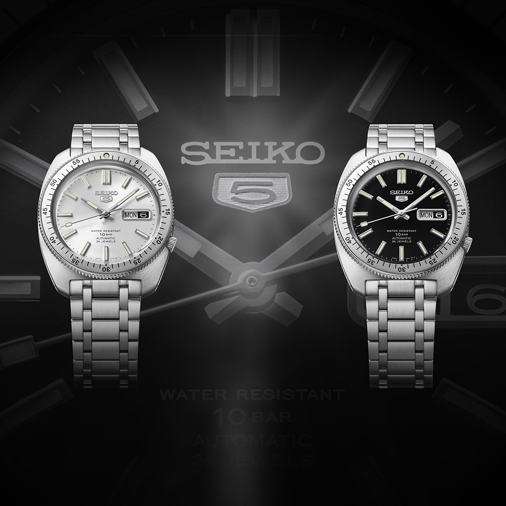 Seiko 5 Sports Heritage Design Recreation Limited Edition in Black ...