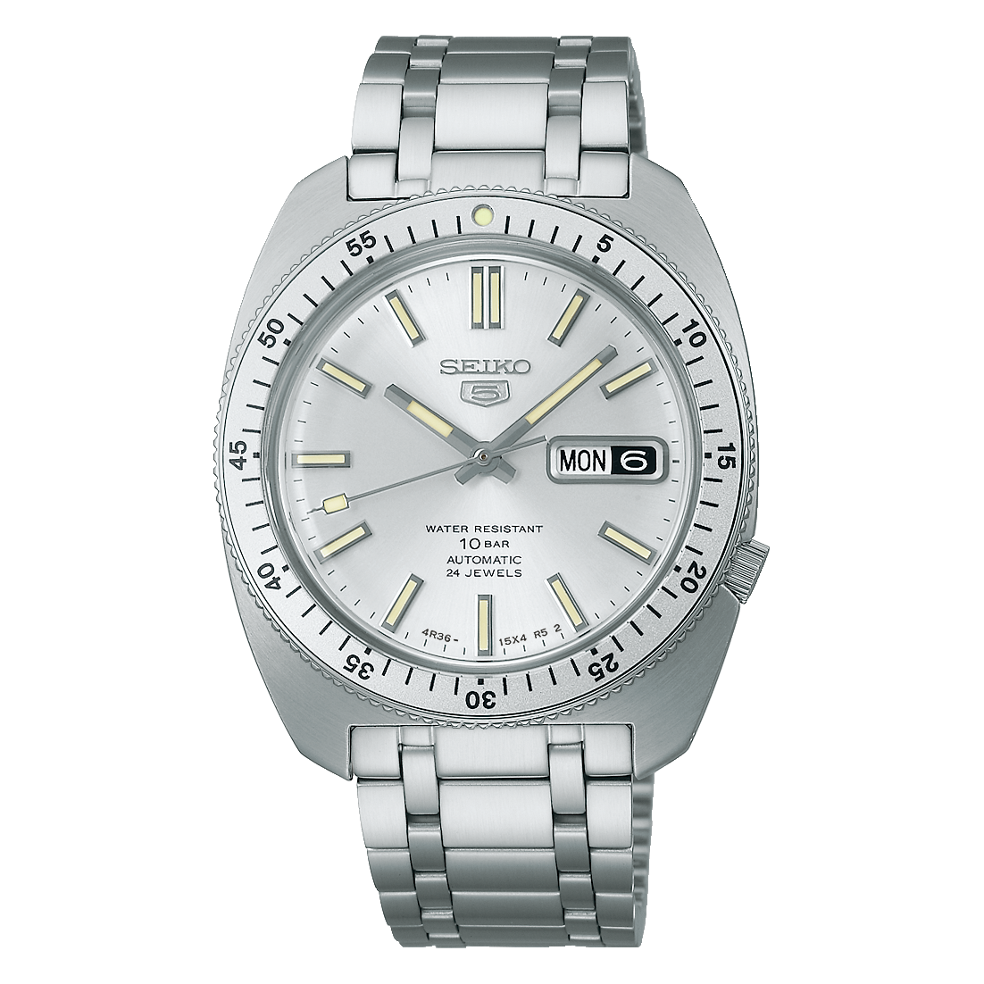 Seiko 5 Sports Heritage Design Recreation Limited Edition in Silver ...