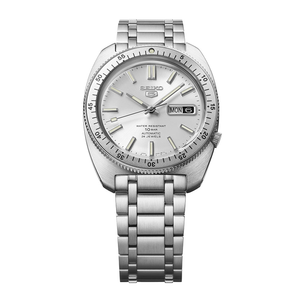 Seiko 5 Sports ‘Gene Kranz’ Recreation Limited Edition in Silver tone SRPL91 | Seiko Boutique ...