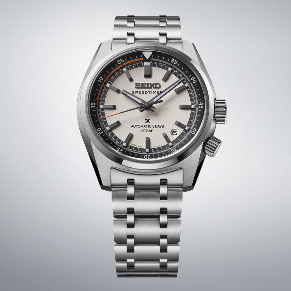 Seiko Speedtimer 6R ‘Compact Countdown’ in grey-white contrast | Seiko ...