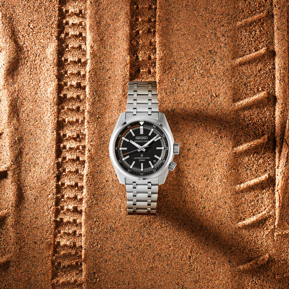 Seiko Speedtimer 6R ‘Compact Countdown’ in black-grey contrast | Seiko ...