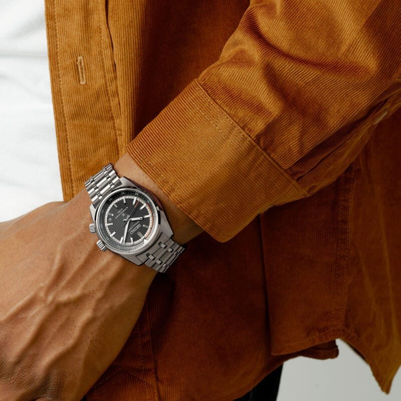 Seiko Speedtimer 6R ‘Compact Countdown’ in black-grey contrast | Seiko Boutique | The Official ...