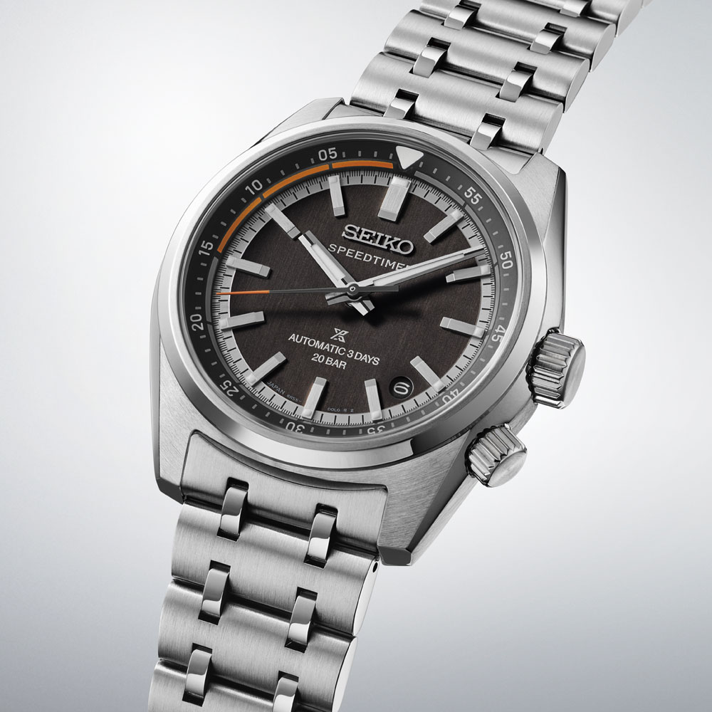 Seiko Speedtimer 6R ‘Compact Countdown’ in black-grey contrast | Seiko ...