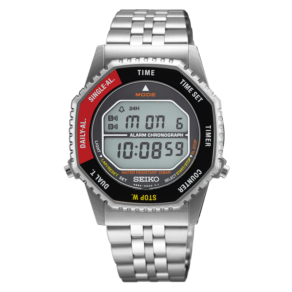 Men’s Digital Quartz Watch in Red & Black SMGG19P1 | Seiko Official UK ...