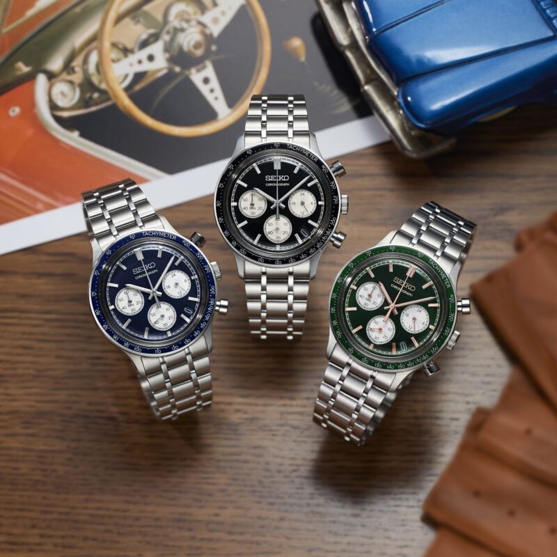 Men's Quartz Chronograph Watch in Black SSB479P1 | Seiko Official UK ...